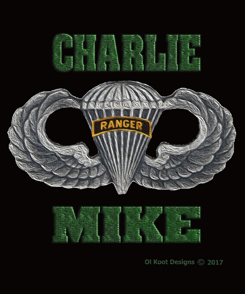 "Charlie Mike" by Ol Koot Designs | Redbubble