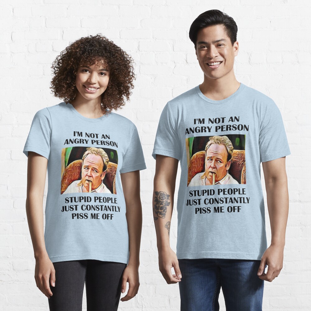 "Funny Archie Bunker T Shirt" Sticker for Sale by dturock | Redbubble