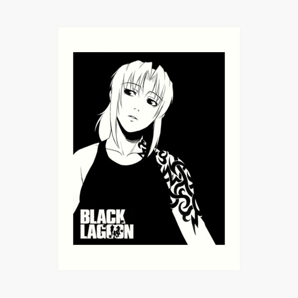 "Black Lagoon Revy" Art Print for Sale by terpres | Redbubble