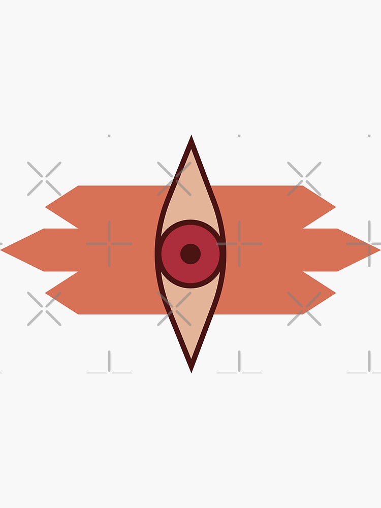 "Avatar The Last Airbender Combustion Bending Symbol" Sticker for Sale ...