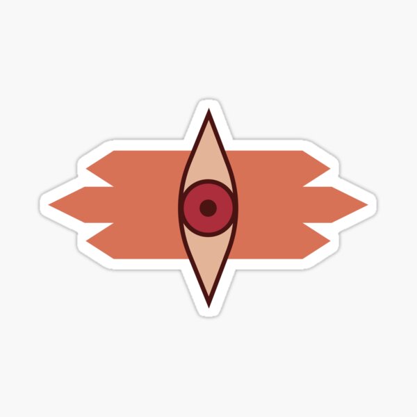 "Avatar The Last Airbender Combustion Bending Symbol" Sticker for Sale ...