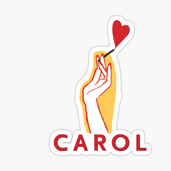 "Carol " Sticker by samanthagolub | Redbubble