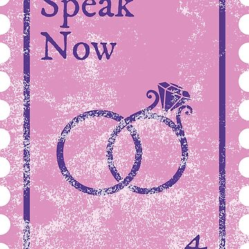 "speak now stamp taylor swift" Sticker by Jujiab | Redbubble