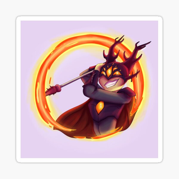 "Amphibia Cute Darcy with Scythe " Sticker for Sale by ICutieCat ...