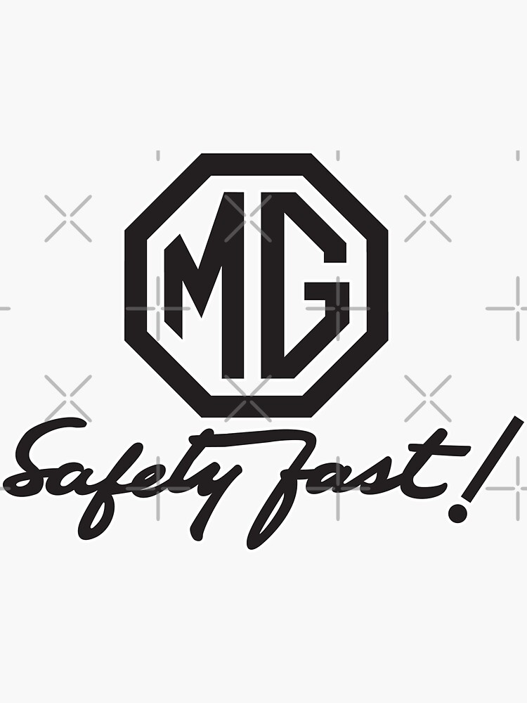 "MG logo" Sticker for Sale by My Shirt | Redbubble