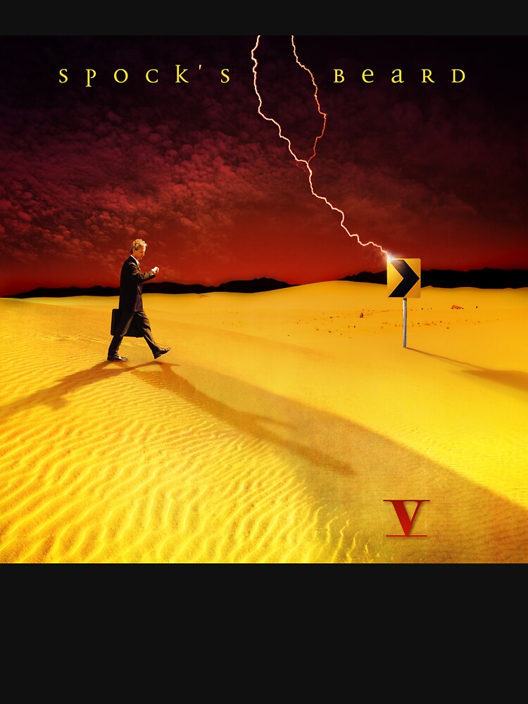 "Spock's Beard "V" album cover" Essential T-Shirt for Sale by ...