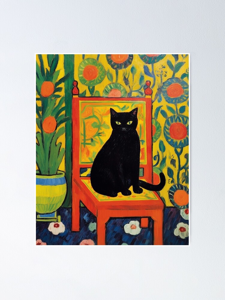 Póster for Sale con la obra «henri matisse gato» de schiavonejord ...