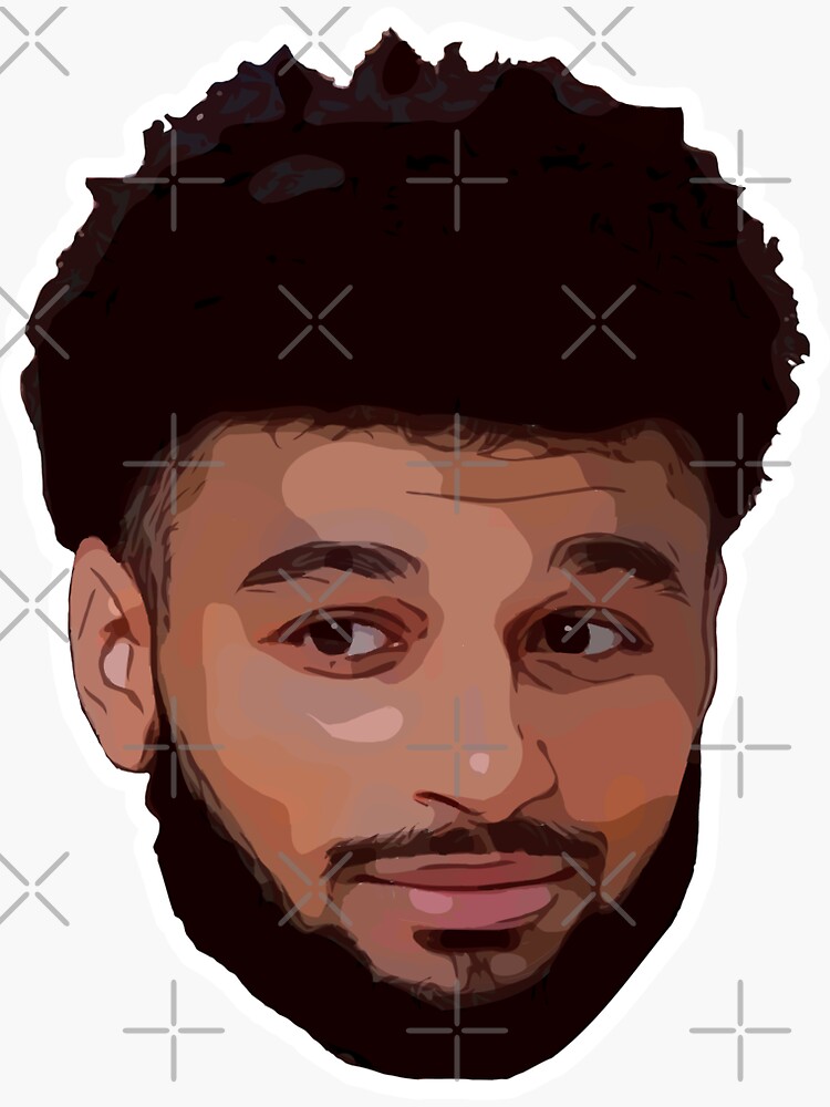 "Jamal Murray Vector Art 2" Sticker for Sale by Playful-Shop | Redbubble