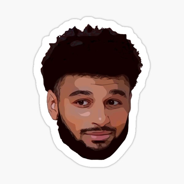 "Jamal Murray Vector Art 2" Sticker for Sale by Playful-Shop | Redbubble