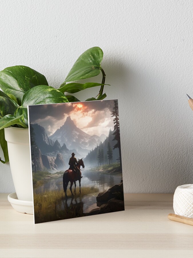 "rdr2" Art Board Print for Sale by kellybrenant | Redbubble