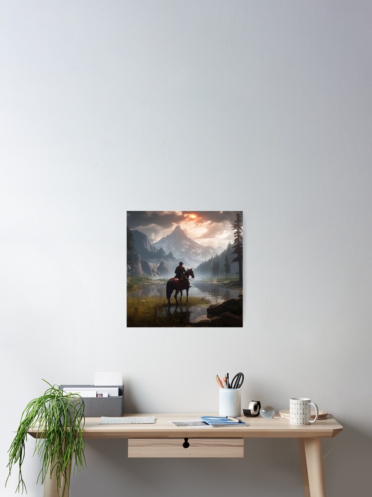 "rdr2" Poster for Sale by kellybrenant | Redbubble