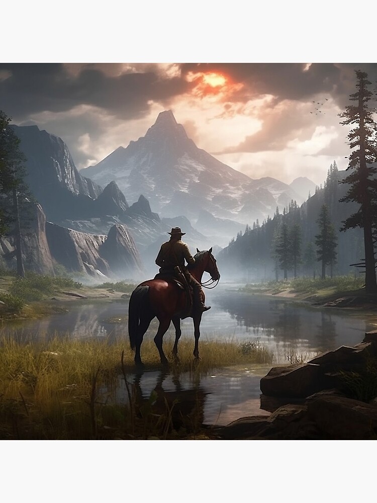 "rdr2" Poster for Sale by kellybrenant | Redbubble
