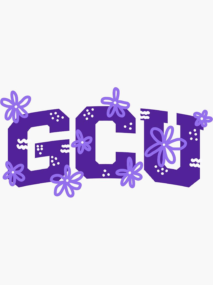 "GCU " Sticker for Sale by made-lovely | Redbubble