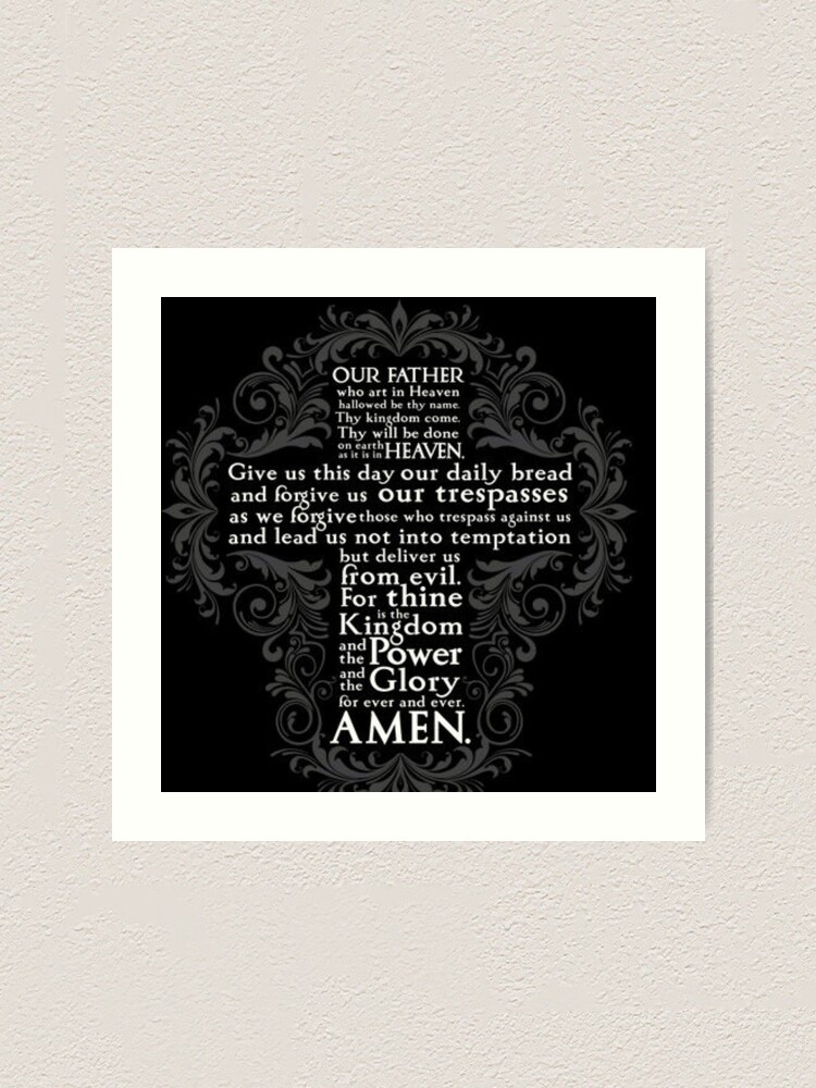 "Lords Prayer, Our Father Prayer, Religious, Christian,God, Bible ...