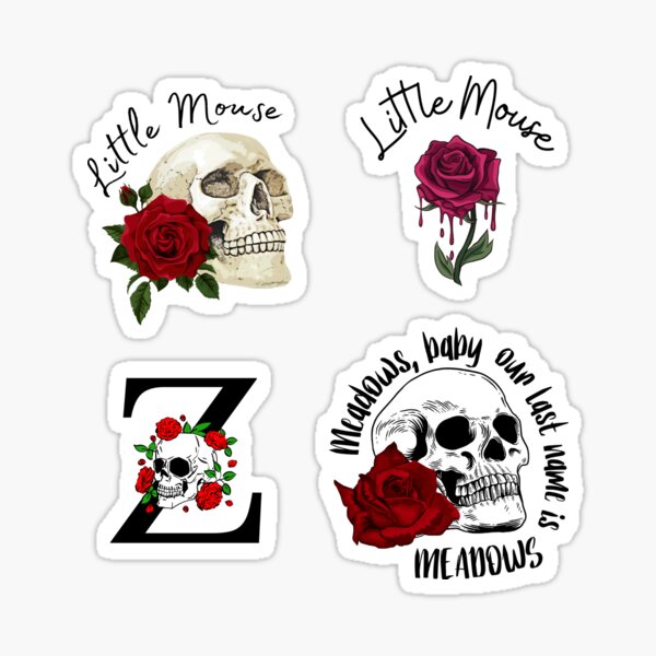 "Haunting Adeline Stickers" Sticker for Sale by LunaRoseReads | Redbubble