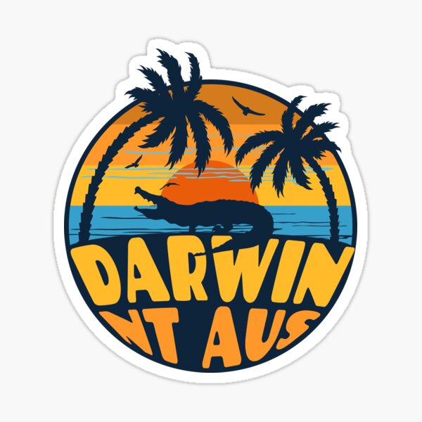"Darwin, NT Australia" Sticker for Sale by WattleStudio | Redbubble