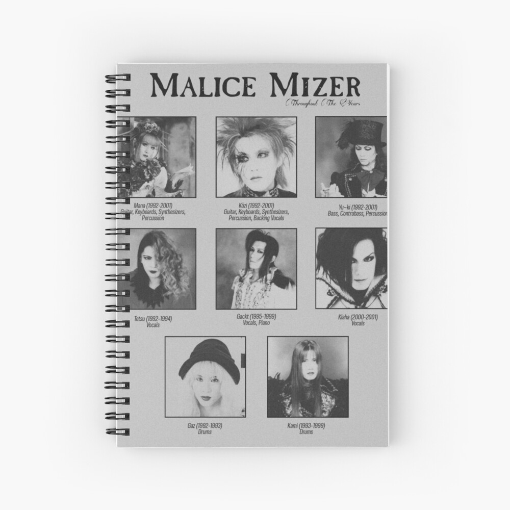 "Malice Mizer Throughout The Years " Poster for Sale by vkeistems ...