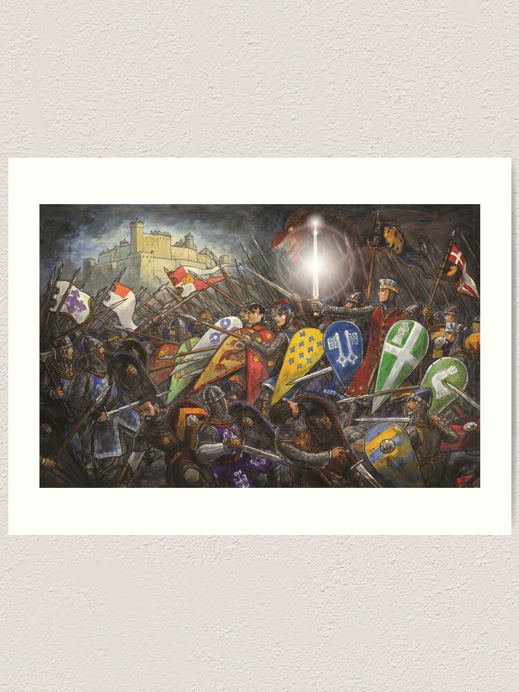 "Pendragon Starter Set Cover by Mark Smylie" Art Print for Sale by ...