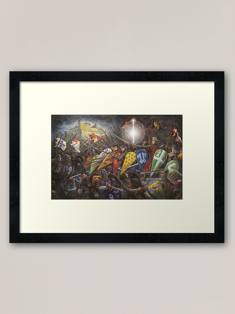 "Pendragon Starter Set Cover by Mark Smylie" Framed Art Print for Sale ...