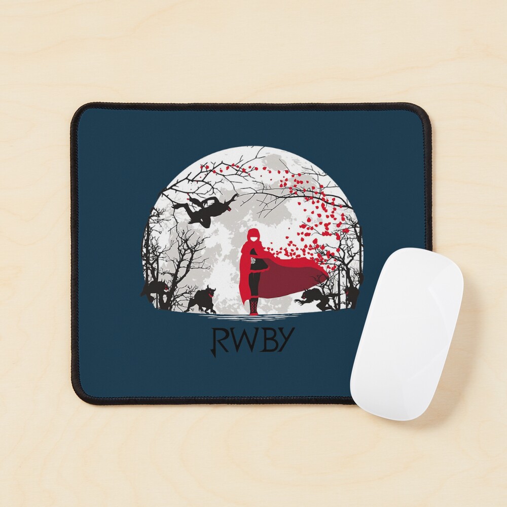 "RWBY Ruby Rose Starry Crescent Sky Ruby Rose " Sticker for Sale by ...