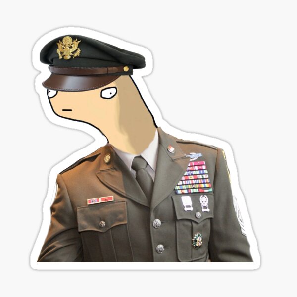 "Pink and Greens Dress Soldier" Sticker for Sale by FrontlineTrace ...