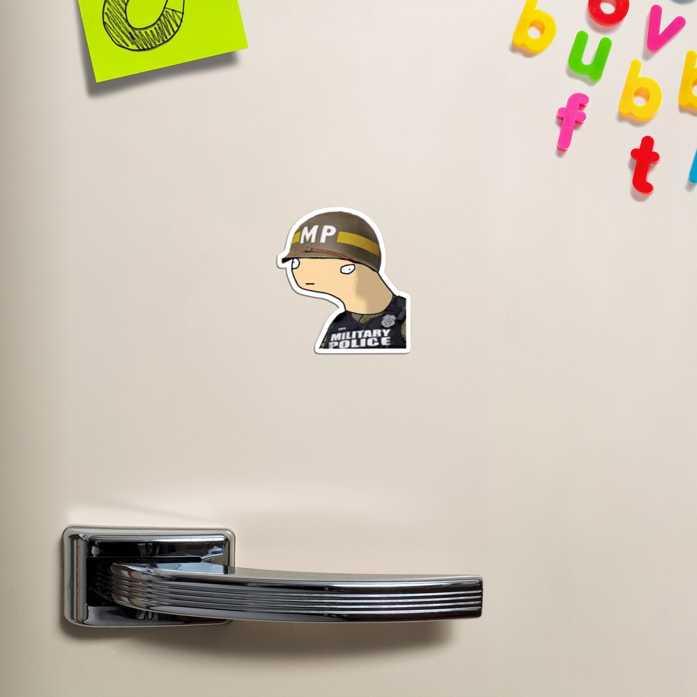 "MP Soldier" Sticker for Sale by FrontlineTrace | Redbubble