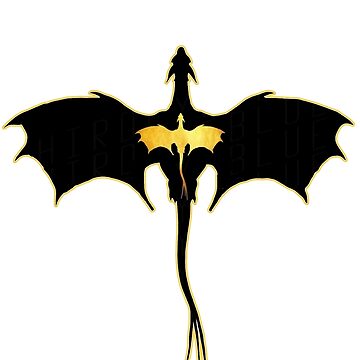 "Fourth Wing Dragon Relic/Tattoo" Sticker for Sale by baranskini ...