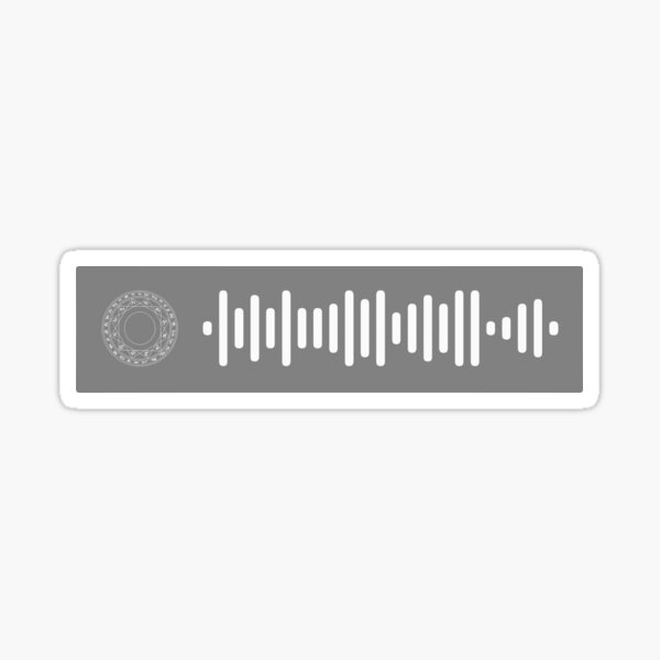 "Mr. Kitty - After Dark Spotify Scan Code" Sticker for Sale by ...