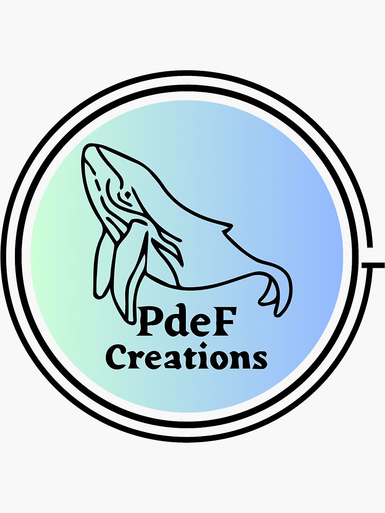 "PdeF Creations OG Supporter Founders Edition" Sticker for Sale by ...