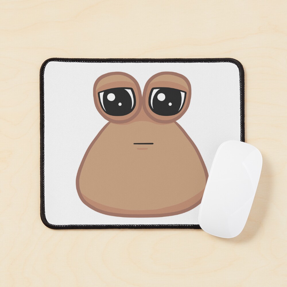 "Sad cute little cursed Pou" Sticker for Sale by ZakuroLou | Redbubble