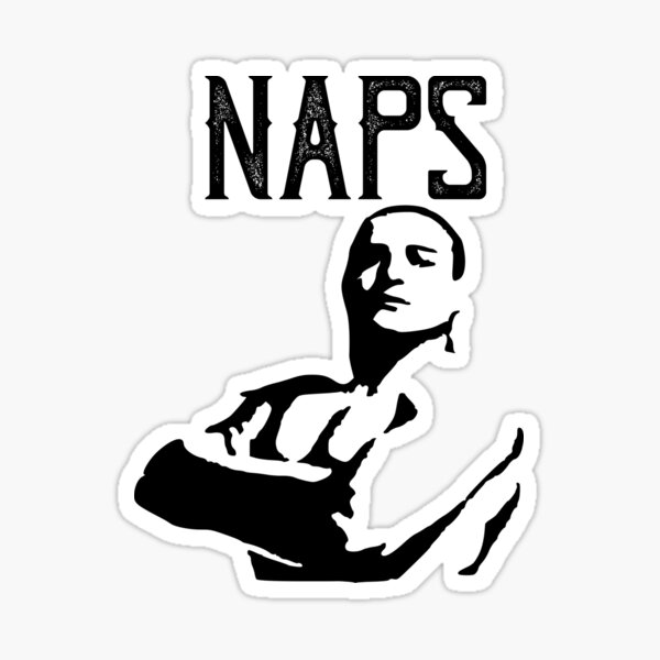"Naps" Sticker for Sale by Exemplary | Redbubble