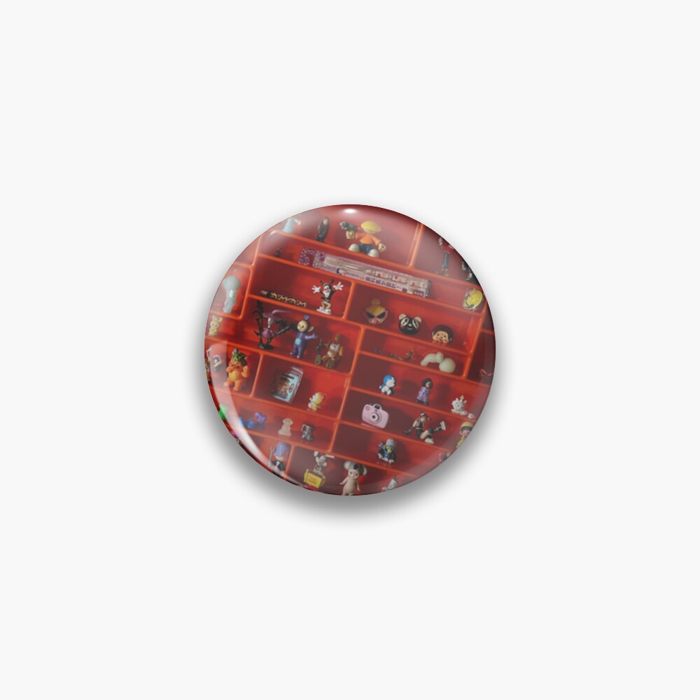 "Emergency Intercom “Trinkets Shelf” Merch Pin" Sticker for Sale by ...