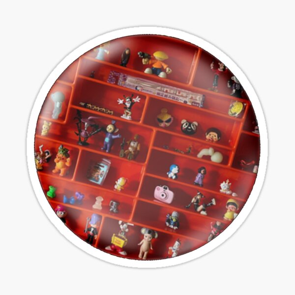 "Emergency Intercom “Trinkets Shelf” Merch Pin" Sticker for Sale by ...