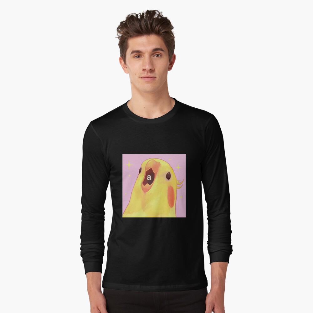 "cockatiel screaming" Sticker by CuteBlueArt | Redbubble
