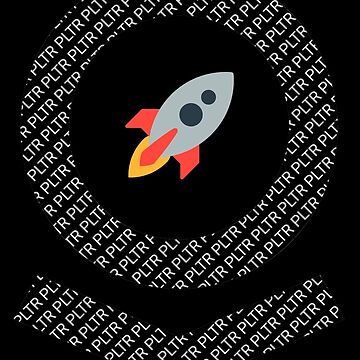 "Palantir PLTR rocket logo" Sticker for Sale by PLTRfans | Redbubble