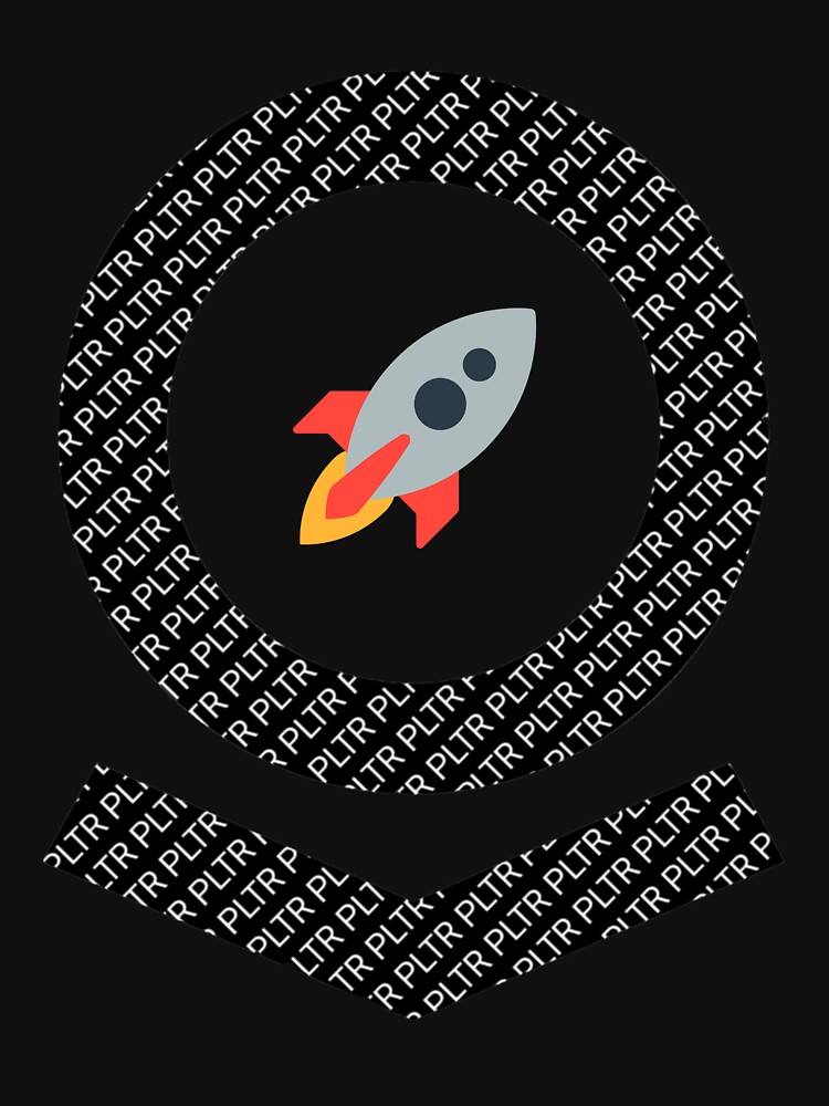 "Palantir PLTR rocket logo" Essential T-Shirt for Sale by PLTRfans ...