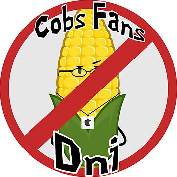 "Steve cobs fans DNI" Sticker for Sale by Everests-art | Redbubble