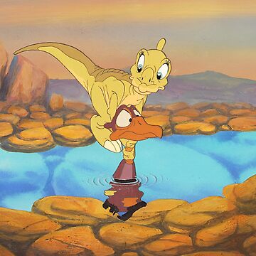"The Land Before Time - Becky and Petrie" Sticker by Petitemarchande ...