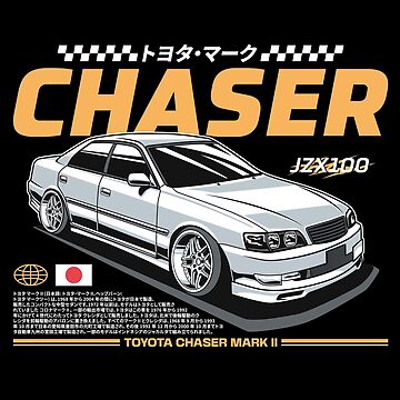 "Chaser JZX100" Poster for Sale by duniafantasi | Redbubble