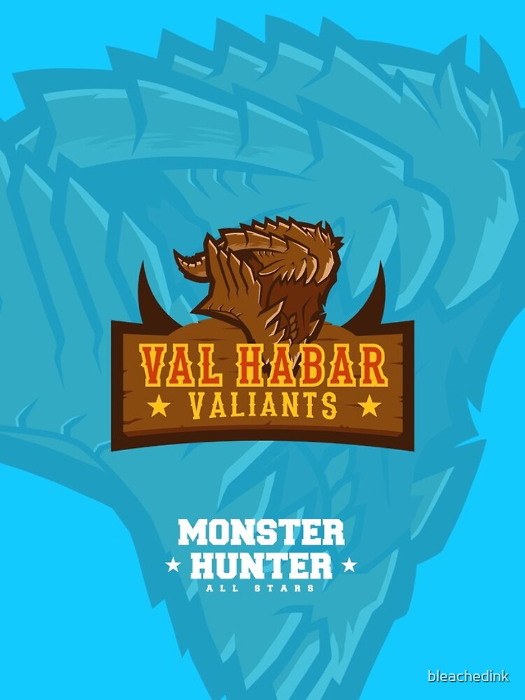"Monster Hunter All Stars - Val Habar Valiants" iPhone Case for Sale by ...