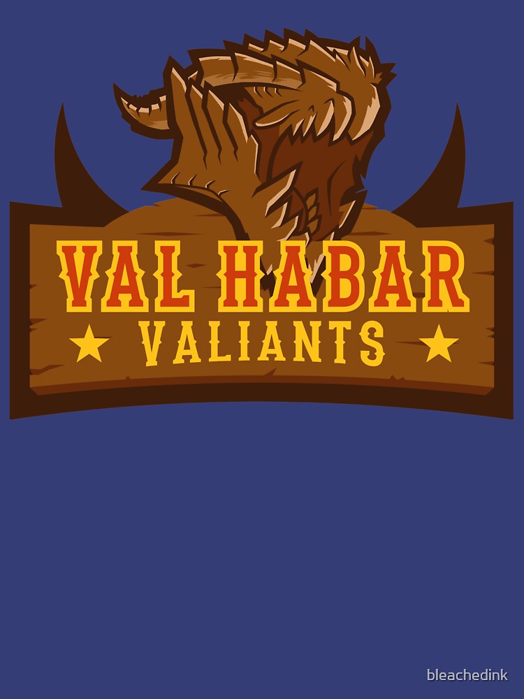 "Monster Hunter All Stars - Val Habar Valiants" T-shirt by bleachedink ...