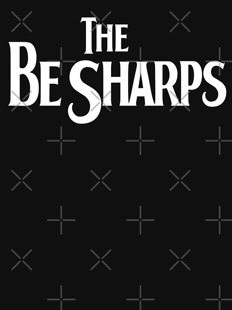 "The Be Sharps" T-shirt for Sale by rockbottomau | Redbubble | bottom t ...