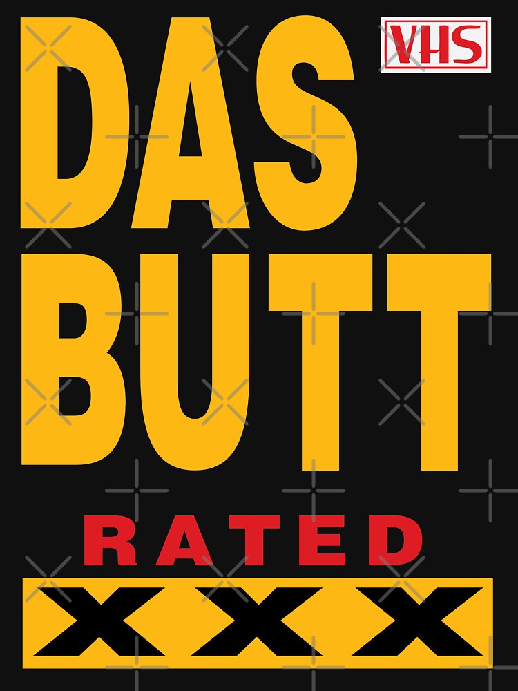 "Das Butt" Essential T-Shirt for Sale by rockbottomau | Redbubble