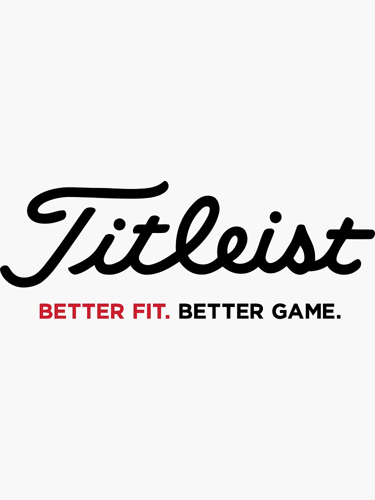 "titleist logo" Sticker for Sale by valentinofrans | Redbubble