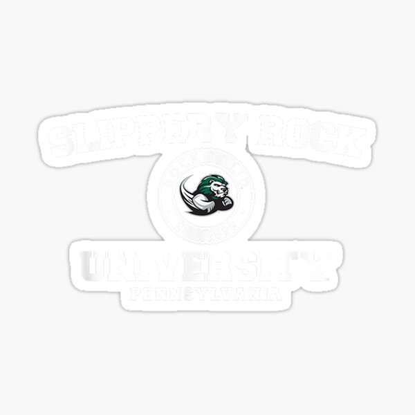 "SRU Slippery Rock University Circle " Sticker for Sale by DarellSLent ...