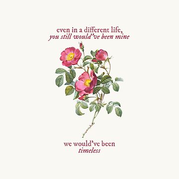 "taylor swift | timeless | you still would’ve been mine" Sticker for ...