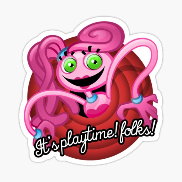 "Its Playtime" Sticker for Sale by VailDaoust | Redbubble
