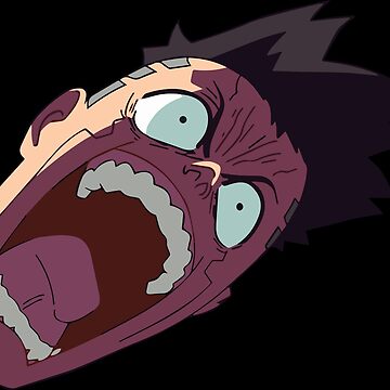 "David Screaming " Sticker for Sale by Migi-Desu | Redbubble