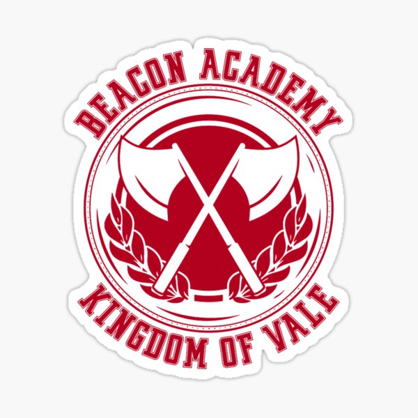 "RWBY Team Beacon Academy" Sticker for Sale by ZakariyaHarris | Redbubble