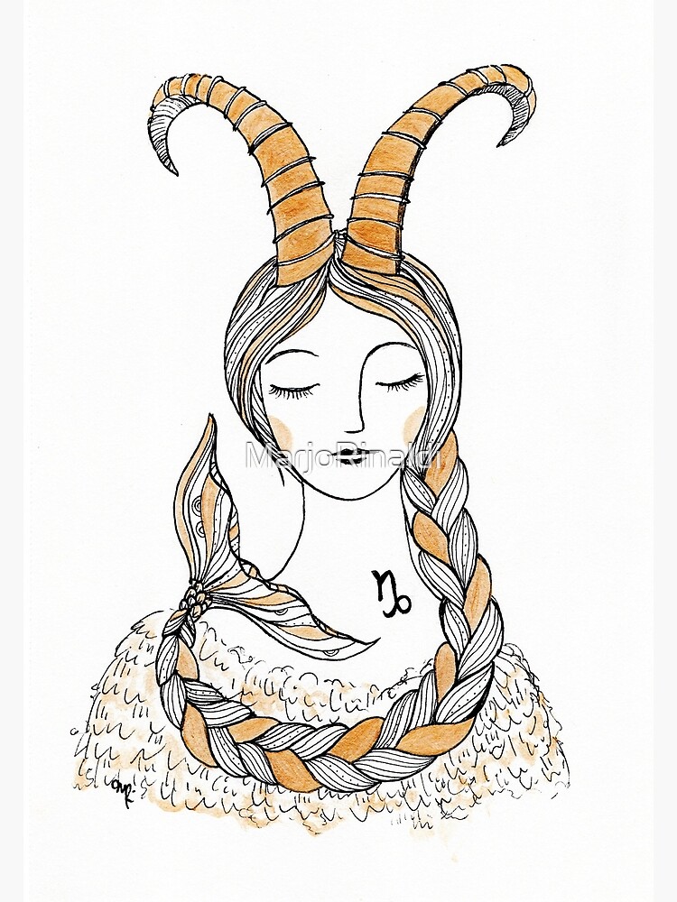 Capricorn zodiac drawing 60 photos - Youhoroscope.com